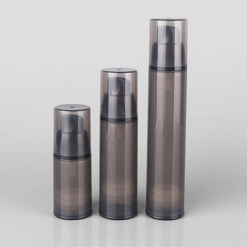 Dumb Black Airless Pump Bottle 30ml 1.01oz Airless Dispenser 15 Ml 50 ...