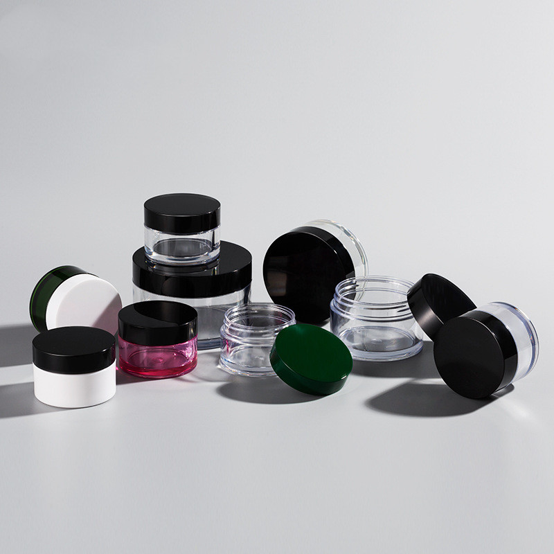 20g 60g 80g 100g 150g Refillable Cream Jar Containers AS Plastic For ...