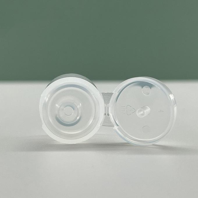 20mm 20/415 Cap And Lids Plastic Transparent Flip Top Screw Cap For Bottle