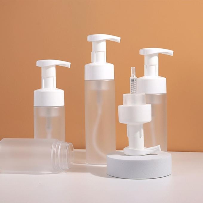 100ml 150ml PET Frosting Plastic Foam Pump Bottle For Facial Cleanser ...